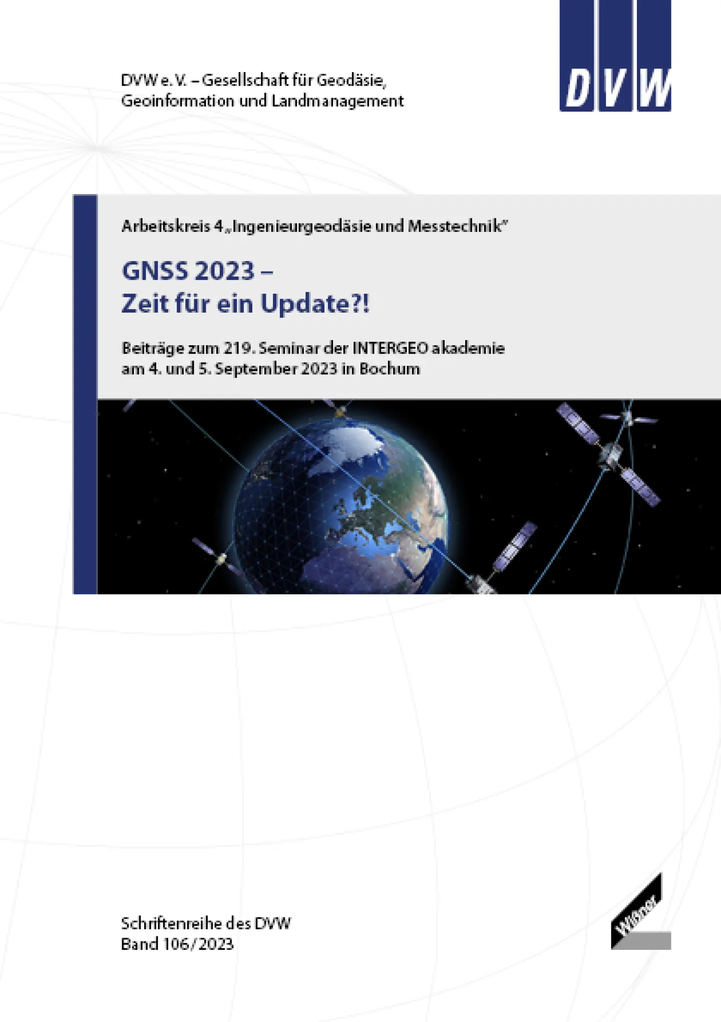 GNSS 2023 – Zeit für ein Update?! | Gesellschaft für Geodäsie, Geoinformation und Landmanagement